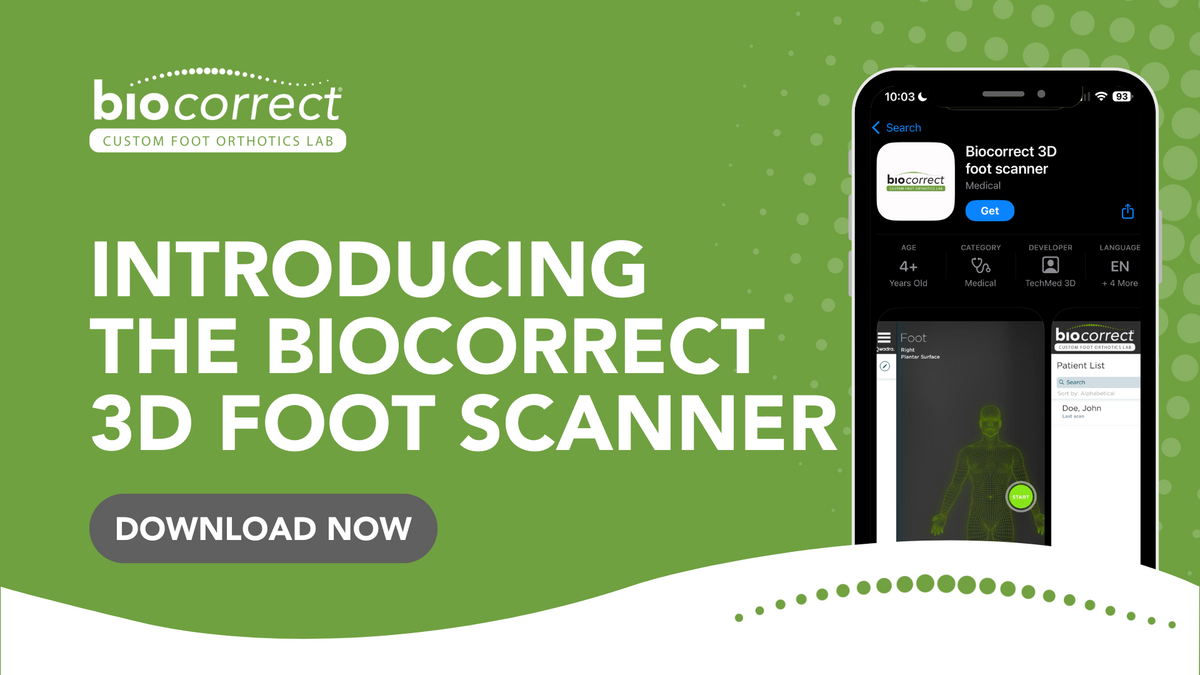 New 3D Scan App For Custom Orthotics Anywhere – Biocorrect LLC